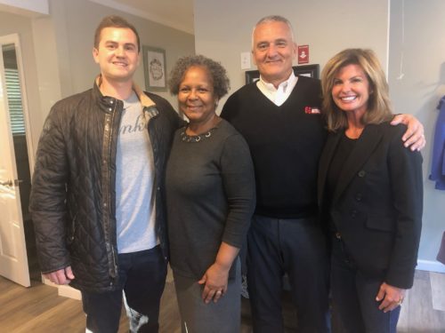 Sansone donation Michael Sansone Gwen Love Paul and Chris Sansone ...